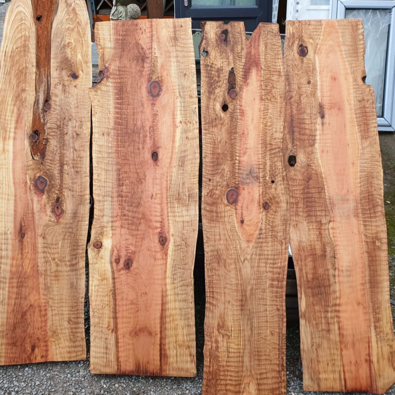 Live Edge Rippled Sequoia Slabs – Theodore Sons & Daughters